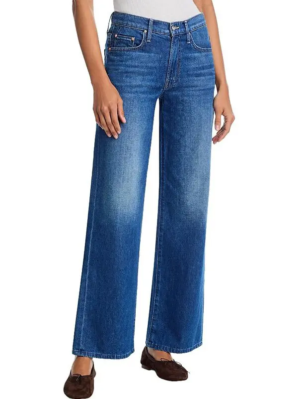 MOTHER The Mid Rise Maven Skimp Wide Jeans - Big Tipper