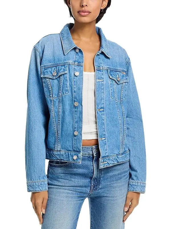 MOTHER The Bruiser Denim Jacket - Last Bite