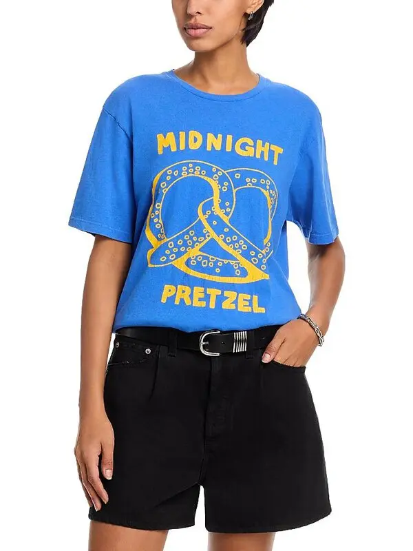 MOTHER The Rowdy Tee - Midnight Pretzel