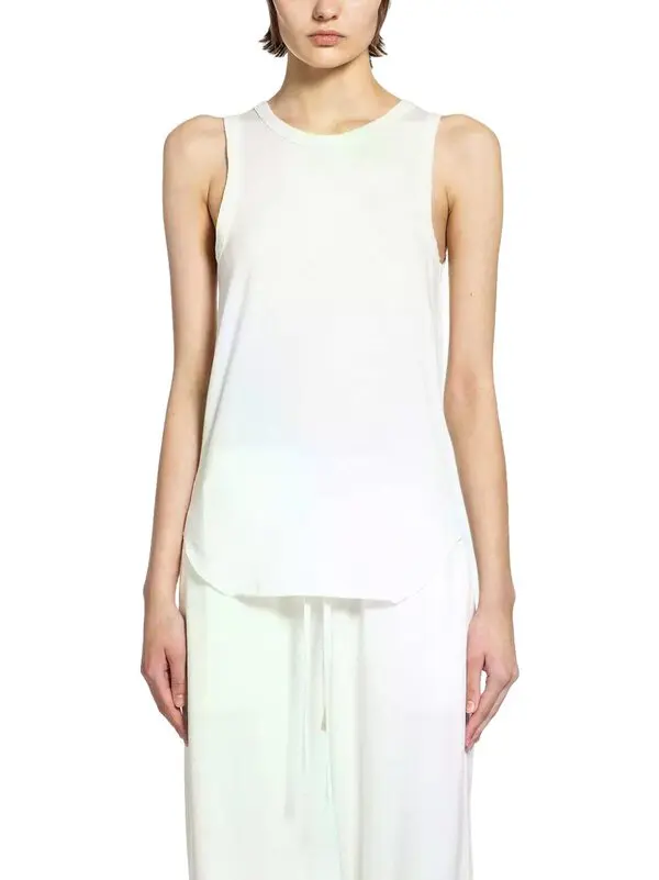 THOM KROM Crew-neck Tank Top - White