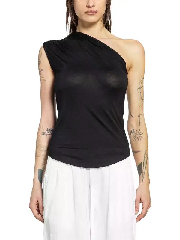 THOM KROM One-shoulder Top - Black