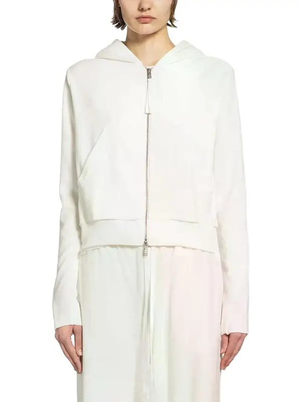 THOM KROM Terry Zip-up Hoodie - Neutrals