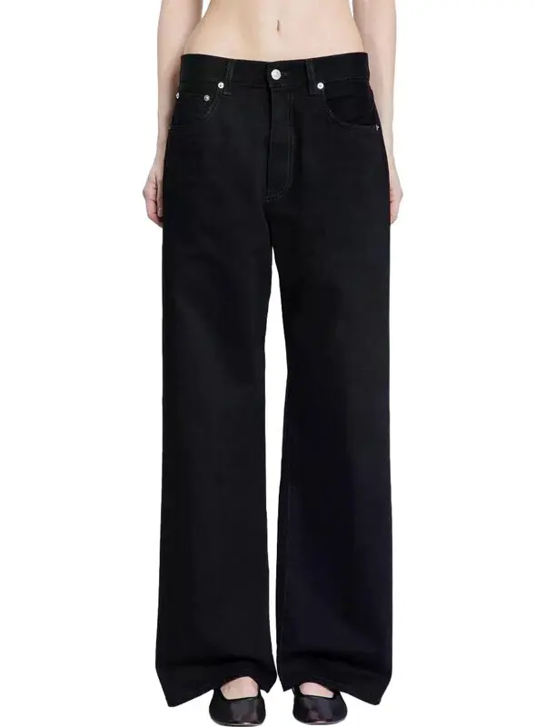 6397 Wide Leg Jeans - Black