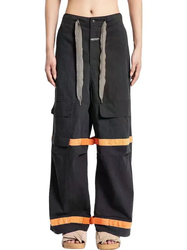 Kapital Ripstop Shuttle Trousers - Black