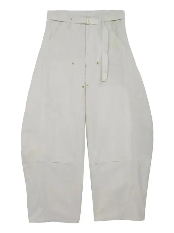 Carhartt Work In Progress X Sacai Logo Belt Trousers - Neutrals
