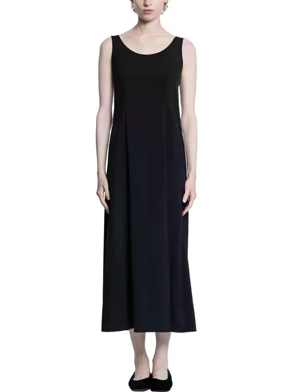 THE ROW Teza Midi Dress - Black