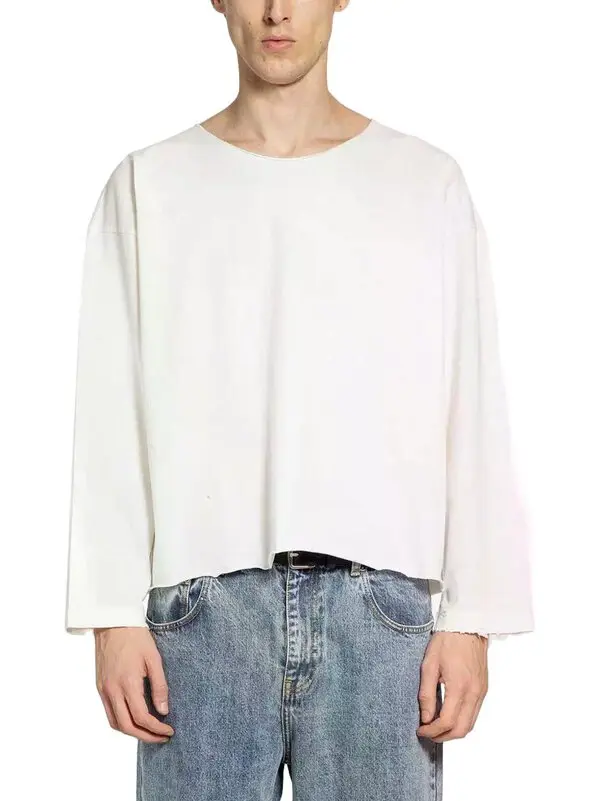 SECOND / LAYER Long-sleeve T-shirt - White