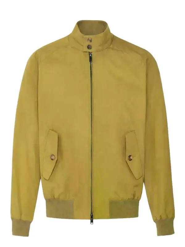 BARACUTA Zip-up Jacket - Green