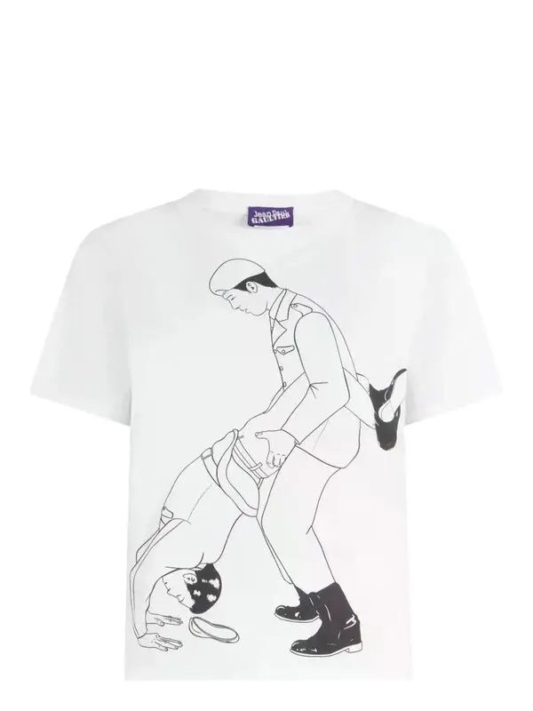 JEAN PAUL GAULTIER Kamasutra Printed T-shirt - White