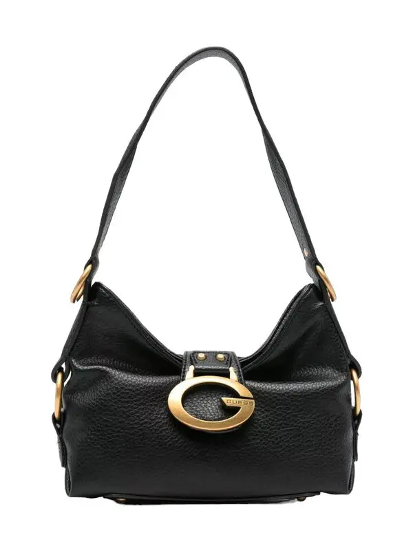Guess Mini Camden Buckle Shoulder Bag - Black