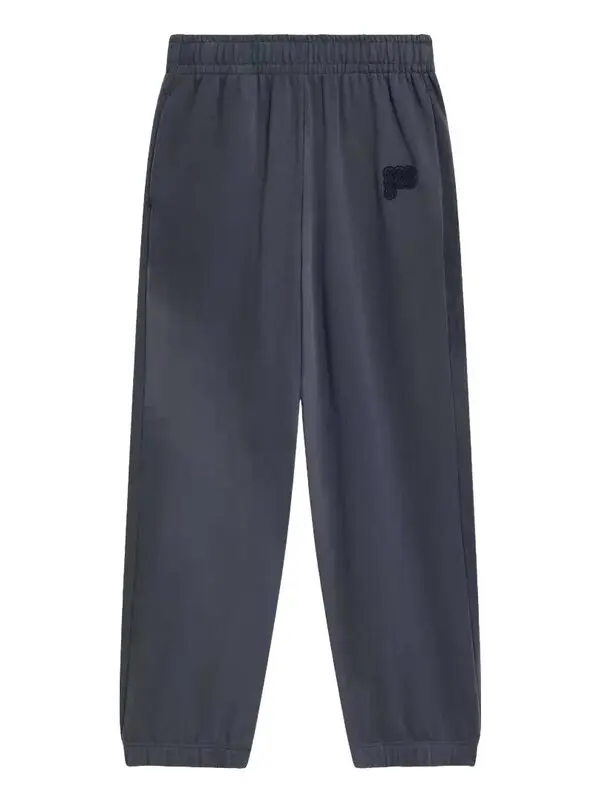 PANGAIA Logo-patch Track Pants - Grey