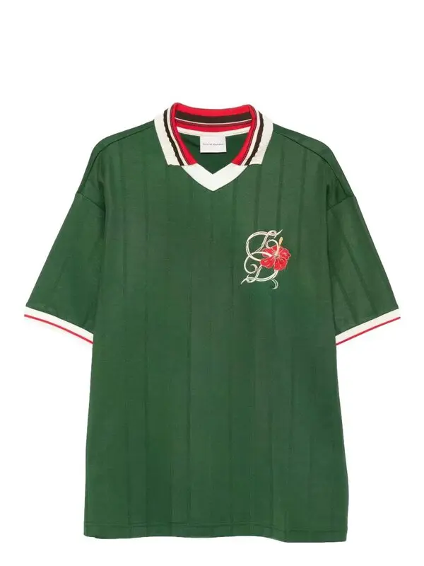 Drole De Monsieur D Hibiscus T-shirt - Green