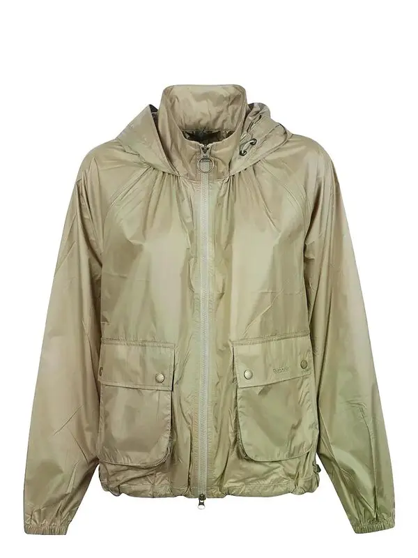 Barbour Hooded Jacket - Neutrals