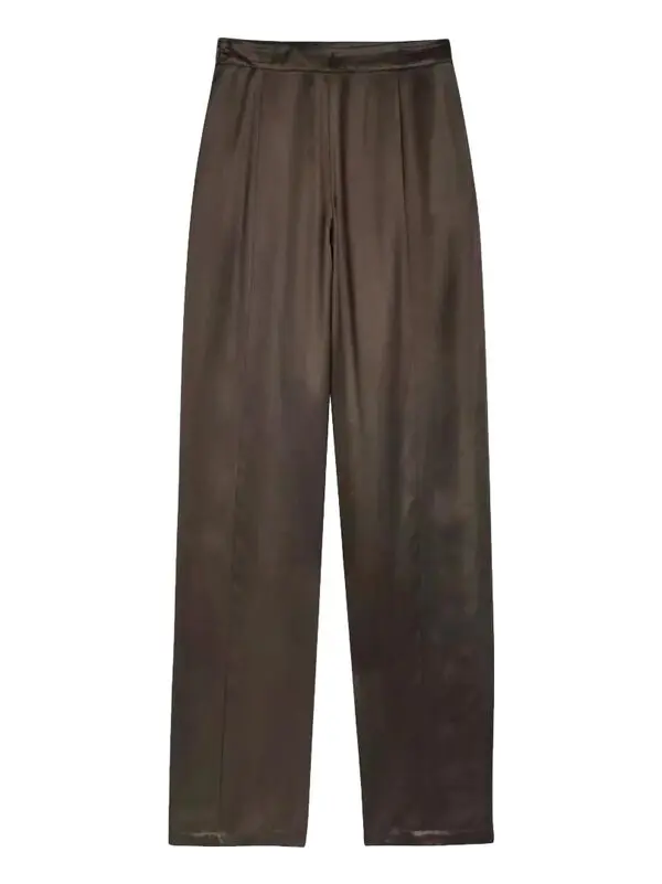 Emporio Armani Seam Trousers - Brown