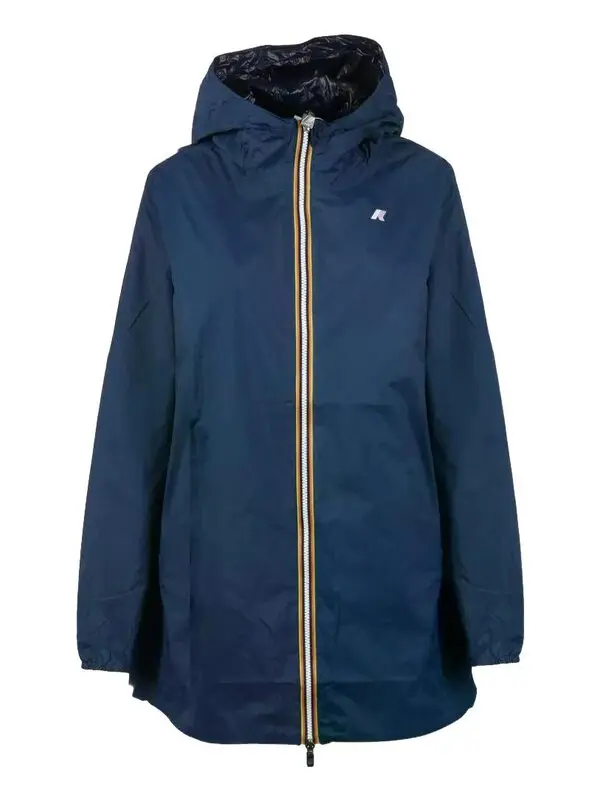 K-WAY Sophie Plus Hooded Jacket - Blue