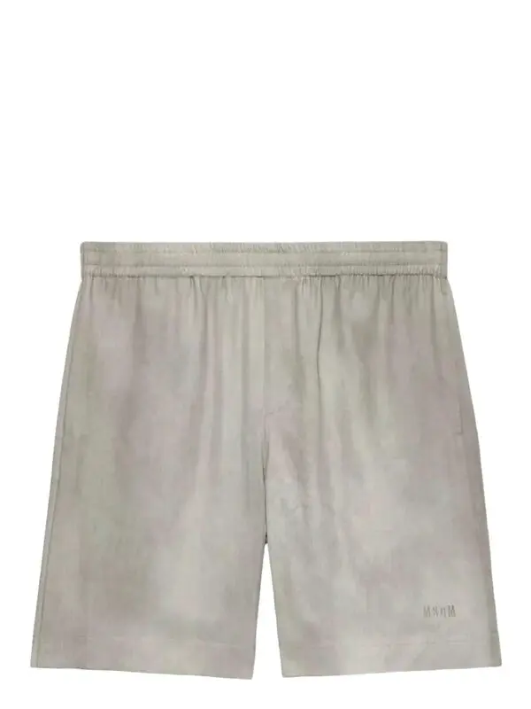 MSGM Elasticated Track Shorts - Grey