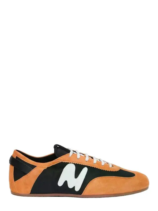 MSGM Logo Low-top Sneakers - Orange