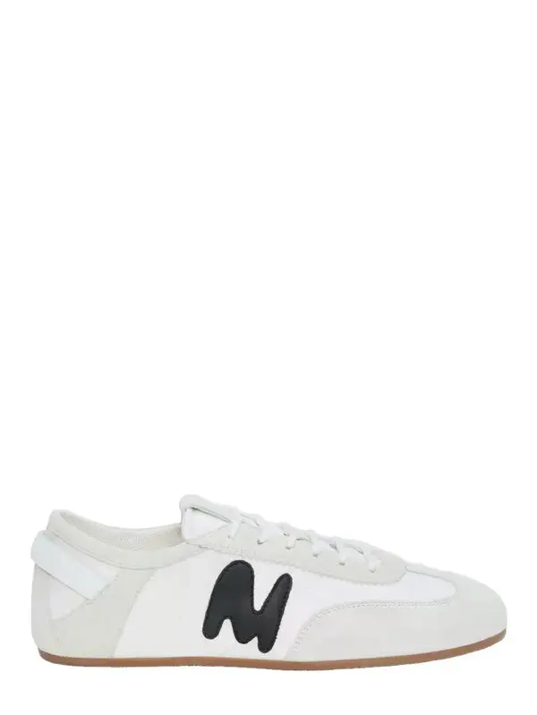 MSGM Logo Low-top Sneakers - White