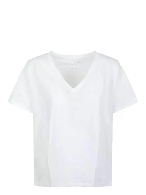 Majestic Filatures V-neck T-shirt - White