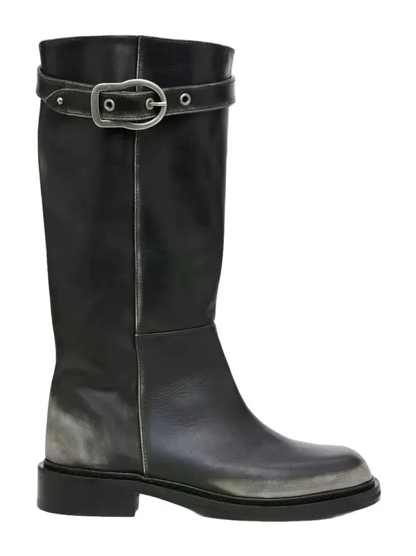 Dorothee Schumacher Vintage Essence Buckle Boots - Black