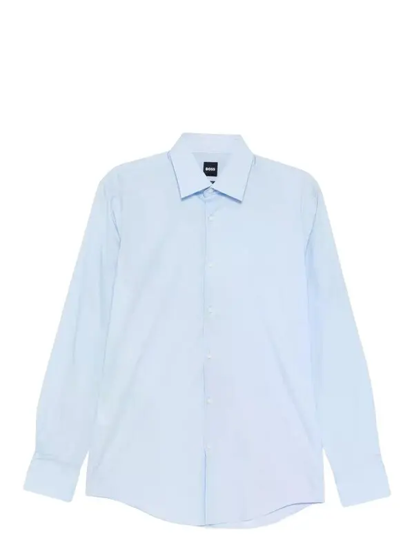 BOSS Poplin Shirt - Blue