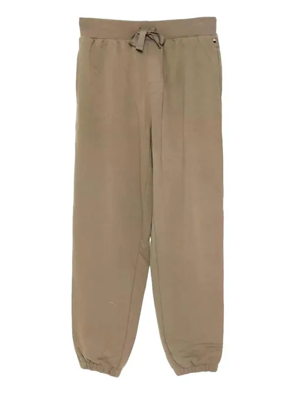 BOSS Logo-embroidered Trousers - Neutrals