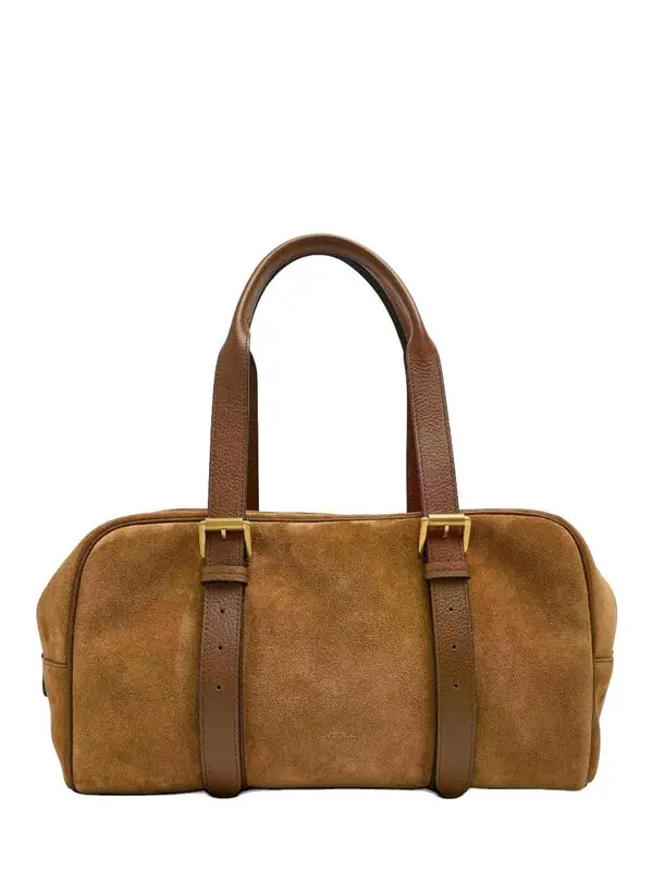 Mulberry Buckle Strap Shoulder Bag - Brown