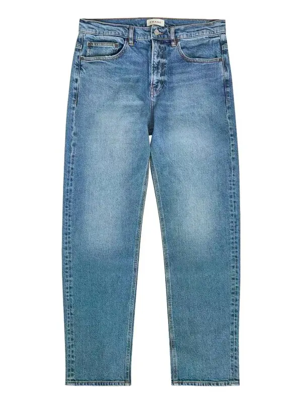 FRAME Cotton Slim-fit Jeans - Blue