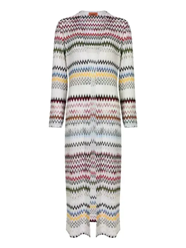Missoni Zigzag Cardigan - White