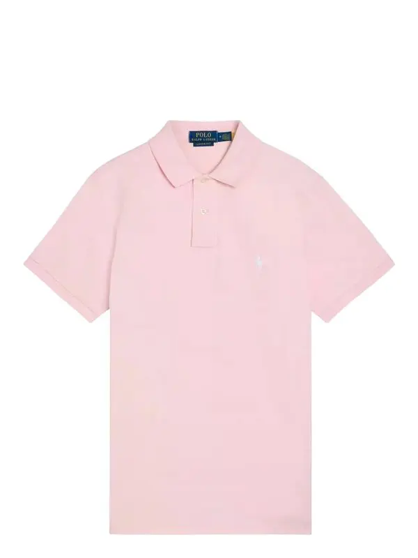 Polo Ralph Lauren Logo-embroidered Polo Shirt - Pink