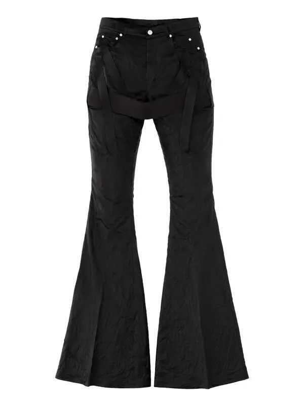 Rick Owens Megastrapped Bolans Pants - Black