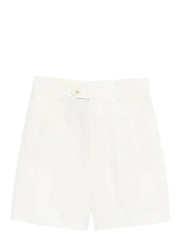 Auralee Pleated Shorts - Neutrals