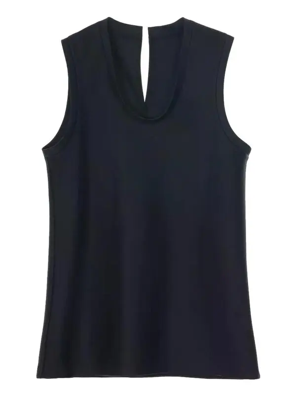 Carven Sleeveless Top - Black