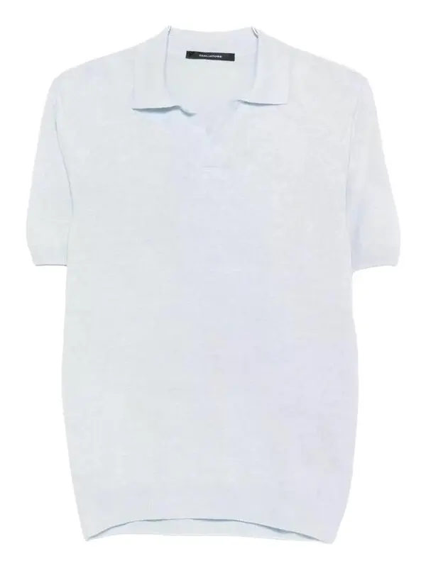 Tagliatore V-neck T-shirt - Blue
