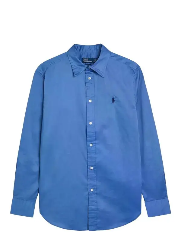 Polo Ralph Lauren Embroidered Logo Shirt - Blue