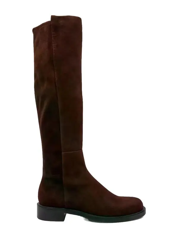 STUART WEITZMAN Panelled Knee-high Boots - Brown