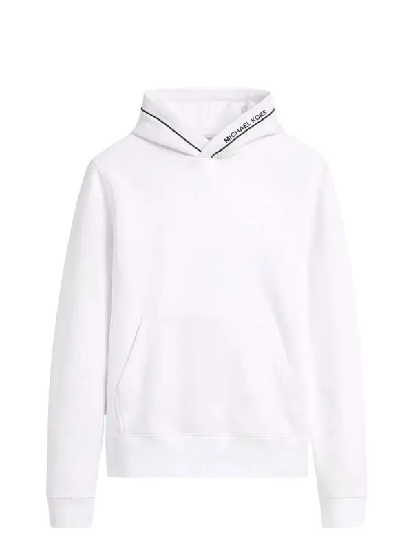 Michael Kors Hooded Graphic Sweatshirt - White