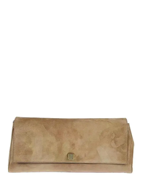 Khaite Flap Top Clutch Bag - Neutrals