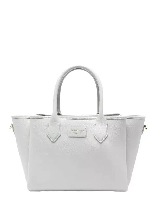 Emporio Armani Logo-patch Tote Bag - Grey
