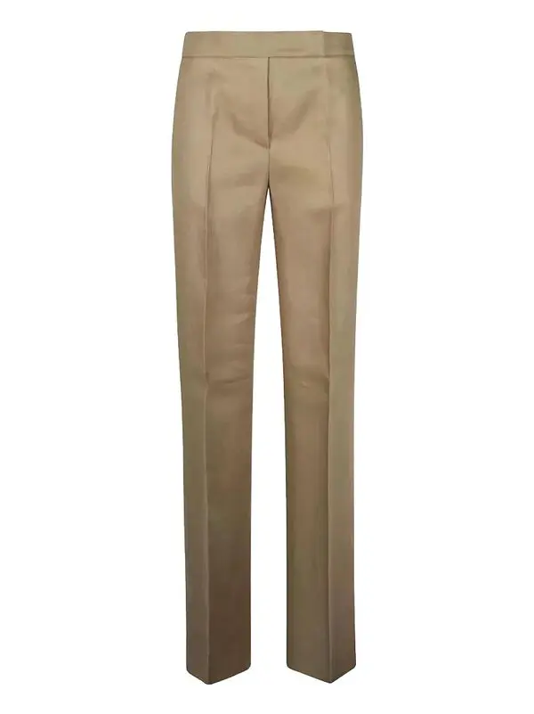 Max Mara Straight Trousers - Neutrals