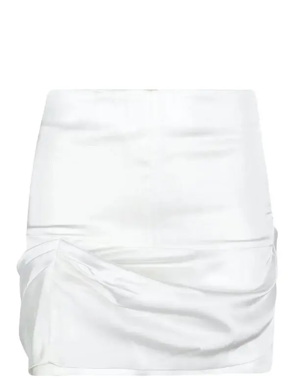 IRO PARIS Draped Skirt - White