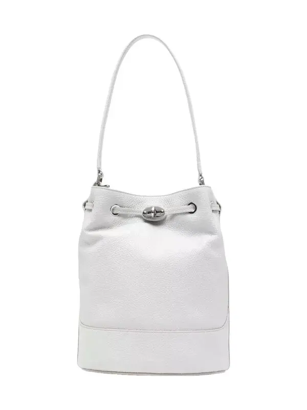 ZANELLATO Monda Leather Bucket Bag - Grey