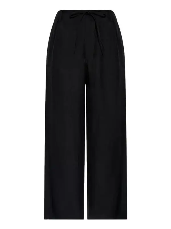 Y3 Wide-leg Trousers - Black