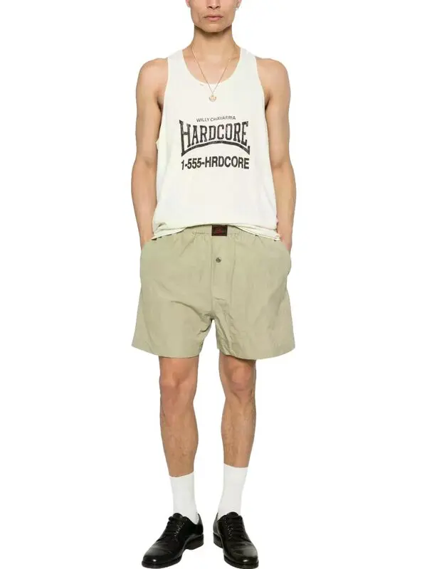 WILLY CHAVARRIA Graphic Tank Top - Neutrals