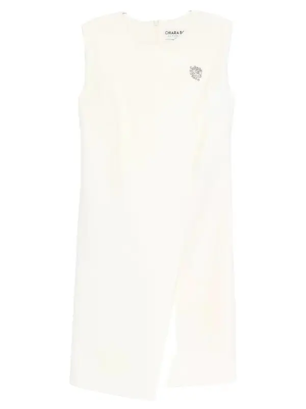 Chiara Boni La Petite Robe Embellished Mini Dress - White