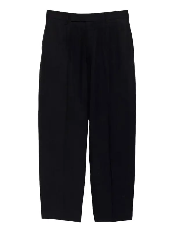 Paul Smith Linen Trousers - Black