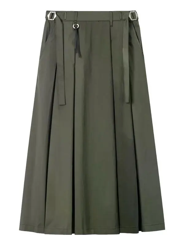 Izzue Pleated Skirt - Green