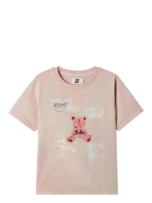 Izzue Printed T-shirt - Pink