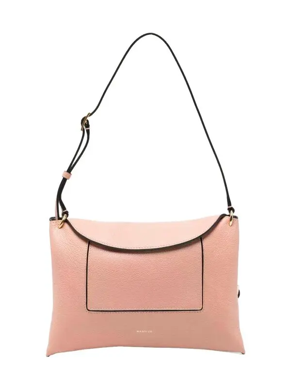 WANDLER Flap-top Shoulder Bag - Pink