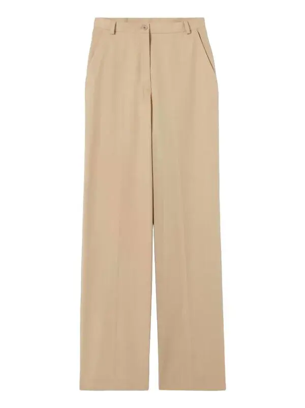 Claudie Pierlot Straight Trousers - Neutrals